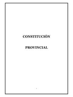 CONSTITUCIÓN PROVINCIAL Legislatura de Jujuy constituci 211 n