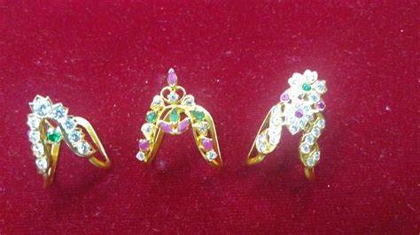 Pin By Karthik On Pathanam Ungaralu Nose Ring Designs Gold Rings