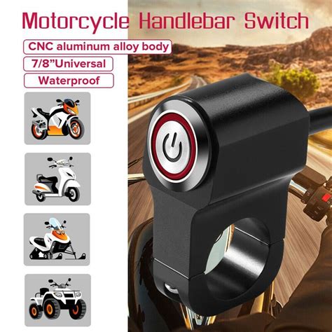 Motorfiets Inch Mm Stuur Knop Schakelaar Kop Grandado