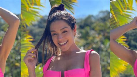 Vídeo Thais Fersoza exibe corpo sarado em fotos raras de biquíni