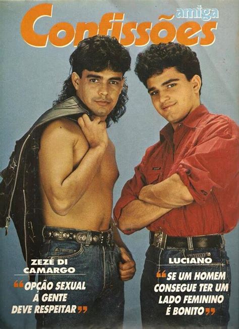 Zezé di Camargo e Luciano em capa de revista dos anos 90 News Press