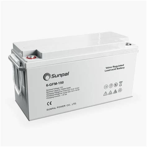Batería Solar De Ciclo Profundo De Gel Sin Mantenimiento 12V 150Ah
