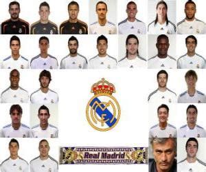 Puzzles de Plantilla del Real Madrid Club de Fútbol 2010 11