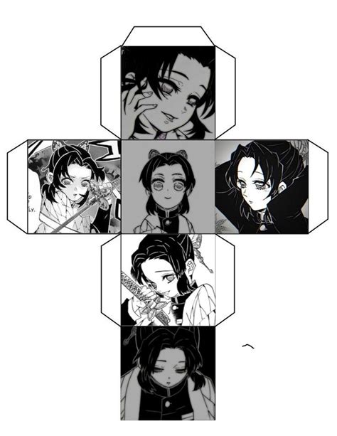 Shinobu Cubo Imprimir Anime Stickers Slayer Otaku Demon Darth Vader