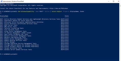 windows terminal commands list fervertical