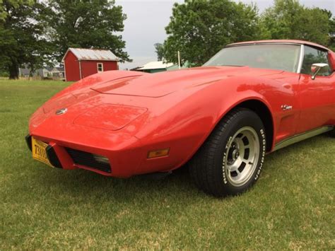 1976 Chevrolet Corvette Stingray Rare Air Cond T Tops With Several