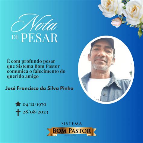 Sistema Bom Pastor emite nota de pesar pelo falecimento do senhor José