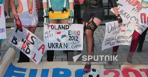 Femen Movement Activists Stage Protest In Kiev Sputnik Mediabank