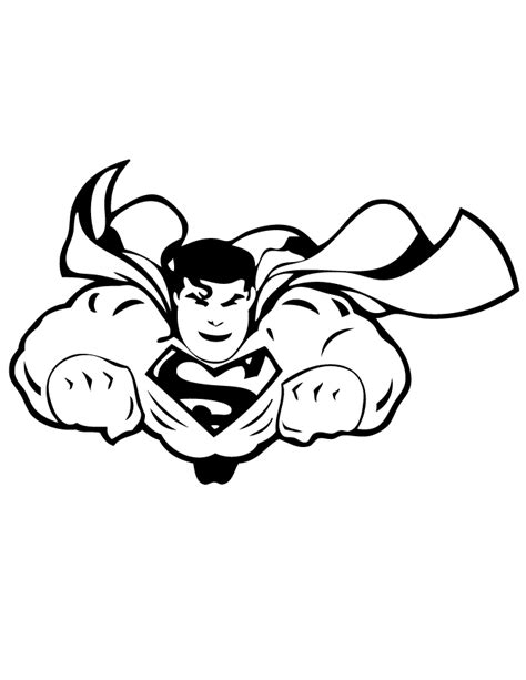 Superman Logo Coloring Pages