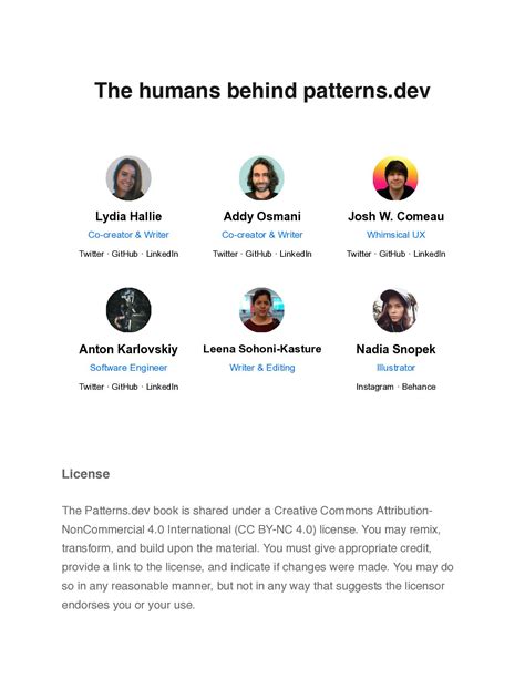learning patterns speaker deck