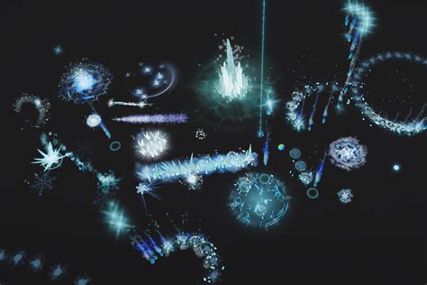 frost mage spell pack 40 vfx spells unity asset store