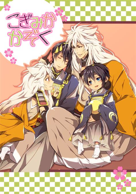 Mikazuki Munechika And Kogitsunemaru Touken Ranbu Drawn By Shibaken