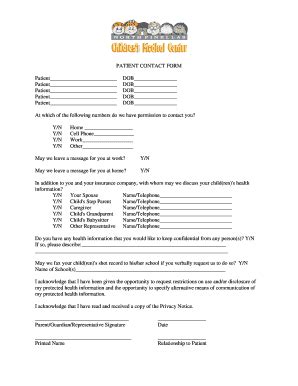 General Ination Questionnaire Doc Template PdfFiller