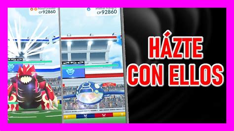 Como CONSEGUIR a GROUDON y KYOGRE PRIMIGENIOS en Pokémon Go YouTube