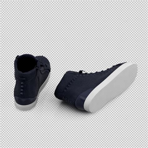 Premium Psd Isometric Shoes D Isolated Render