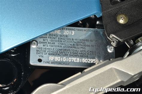 Where Is The Vin Number Located On A Yamaha Motorcycle Reviewmotors Co