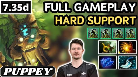 10400 AVG MMR Puppey TREANT PROTECTOR Hard Support Gameplay 21 ASSIST