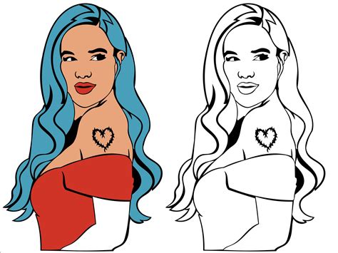 Karol G Svg Karol G Png La Bichota Svg File Png File Etsy