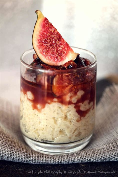 Sucree Bistro De Jenna Figue Confite Figues Riz Au Lait