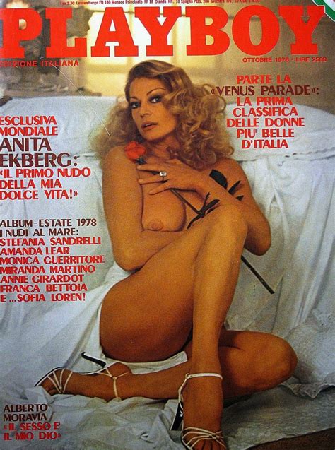Anita Ekberg Nude Playboy