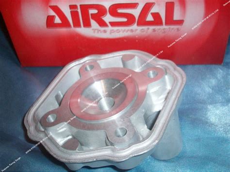 Culasse Ø50mm pour kit AIRSAL Luxe 88cc Xtrem rouge sur moteur DERBI