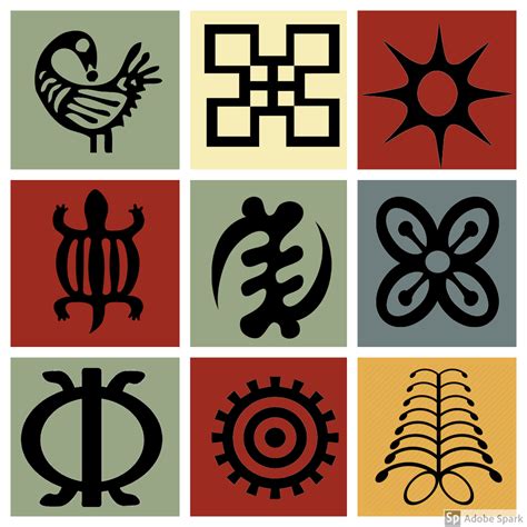 Símbolos Adinkra E Seus Significados