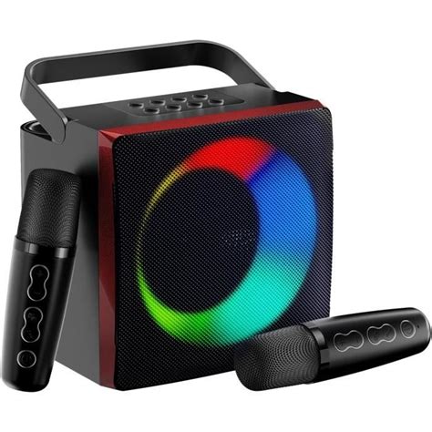Bluetooth enfants karaok2 microphone sans fil karaoké Haut parleur