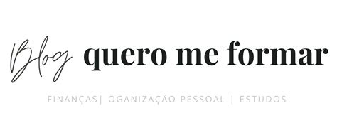 Blog Quero me Formar Organização Finanças Planner 2022 para