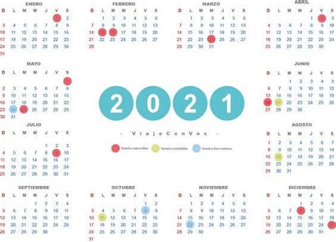 Cuándo es el próximo feriado y por qué cuántos quedan en el 2021