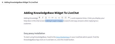 Add Articles To Your Knowledgebase Help Center Livechat Help Center
