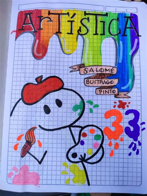 Art Stica Marcaci N De Cuadernos Notebook Art Marcacion De Cuadernos