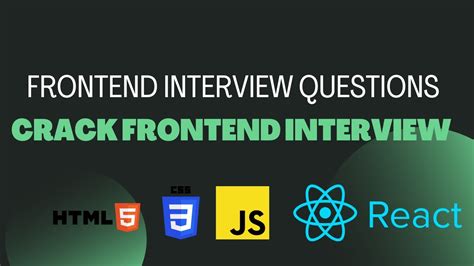 Frontend Interview Questions 2022 Frontend Developer Interview Questions And Answers Youtube