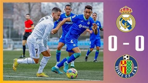 Real Madrid C F Vs Getafe 23 12 2022 Partido Amistoso Hoy