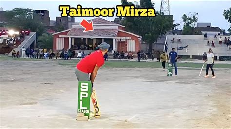 Taimoor Mirza Runs Chase Game On Need 78 Runs From 30 Balls Best Match