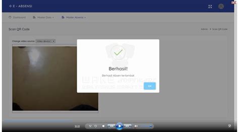 Aplikasi Absensi Presensi Online Memakai Qr Code Berbasis Web Lazada