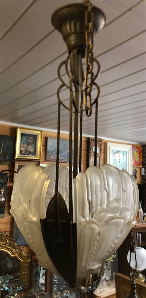 Proantic Lustre Art Déco