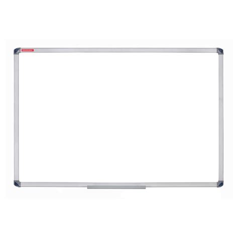 Tableau Blanc magnétique cadre aluminium moderne 120 x 90