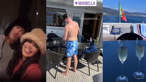 Aparecieron fotos de Martín Insaurralde junto a una modelo en un lujoso