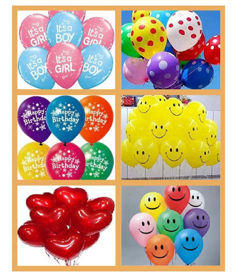 Different Types Of Balloons List