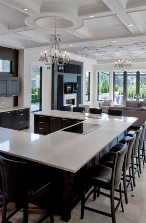 U Shaped Kitchen Island With Seating Things In The Kitchen