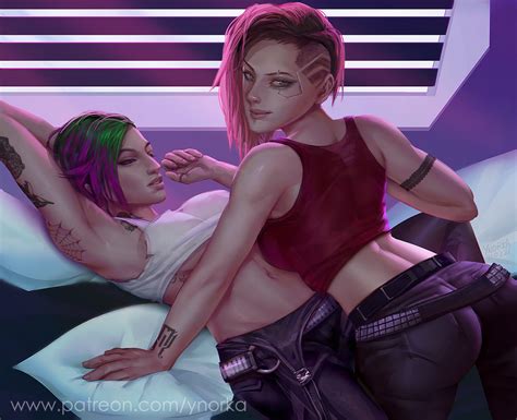 Rule 34 2girls Cyberpunk 2077 Judy Alvarez Multiple Girls Tagme Tattoos V Cyberpunk 2077