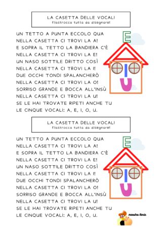 Filastrocche Sulle Vocali Maestra Ilaria