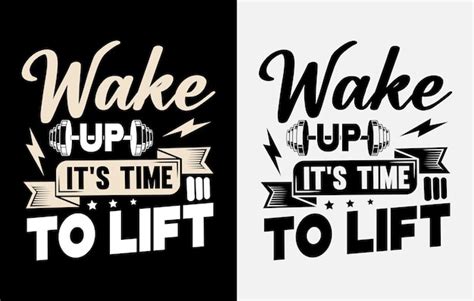 Premium Vector Gym T Shirt Design Gym Motivational Quote Workout