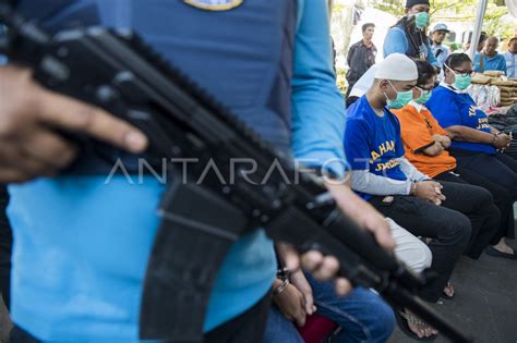 PEMUSNAHAN BARANG BUKTI NARKOTIKA ANTARA Foto