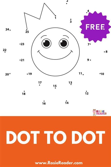 Here Comes The Dot To Dot SUN I Live This Cheery Connect The Dot Sun