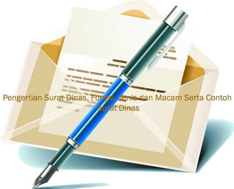 Contoh Surat Dinas Pengertian Syarat Dan Ciriciri Dan Contoh Lengkap