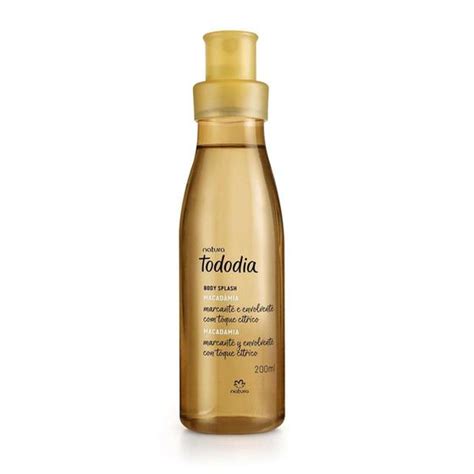 Tododia Macad Mia Body Splash Desodorante Col Nia Feminino Ml