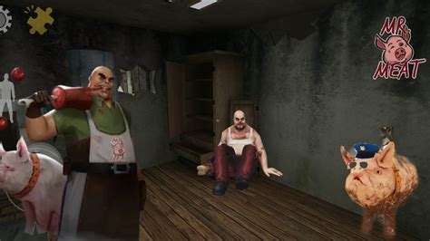 I ESCAPED THE MR MEAT PRISON Mr Meat Horror Escape Room