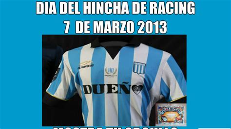 Día del Hincha de Racing los mensajes en Twitter