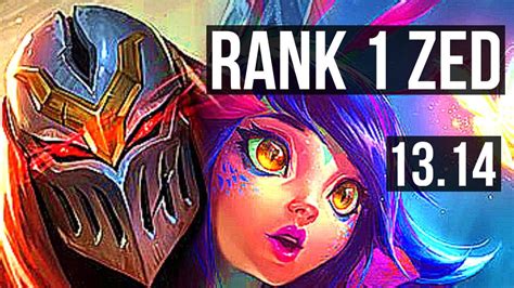 ZED Vs NEEKO MID Rank 1 Zed 10 0 10 1 4M Mastery Legendary Rank